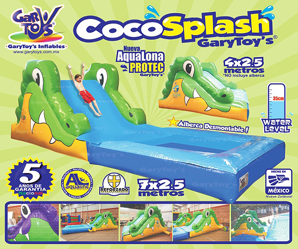 Coco Splash | Fábrica de Parques Infantiles PREMIUM by GaryToy´s®