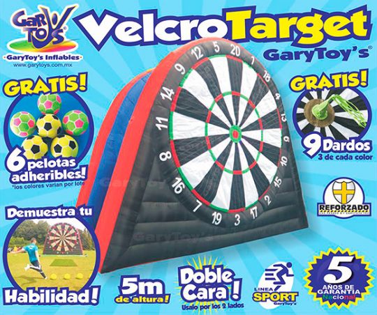 Velcro Target | Fábrica de Parques Infantiles PREMIUM by GaryToy´s®