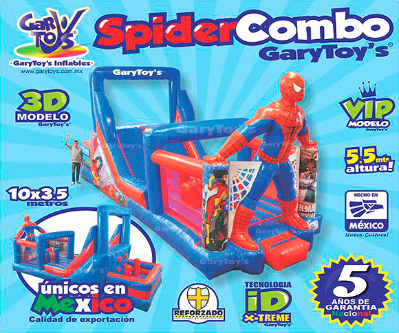 Spider Combo | Fábrica de Parques Infantiles PREMIUM by GaryToy´s®