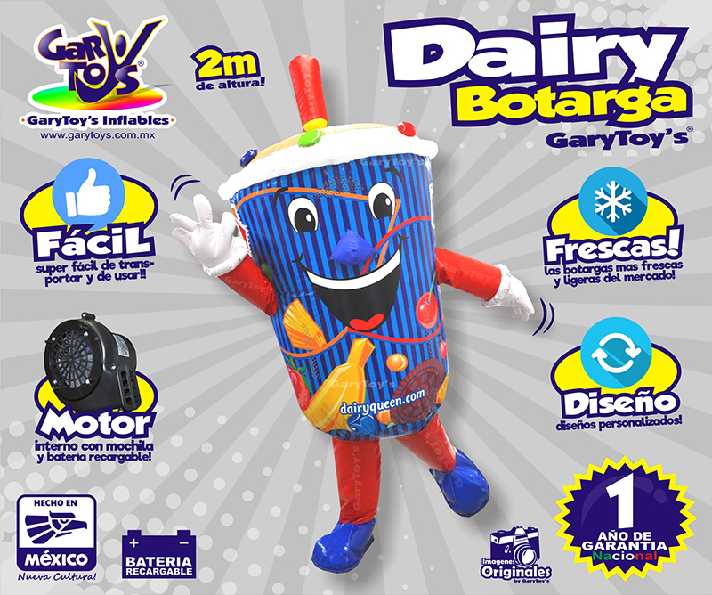 Dairy botarga | Fábrica de Parques Infantiles PREMIUM by GaryToy´s®