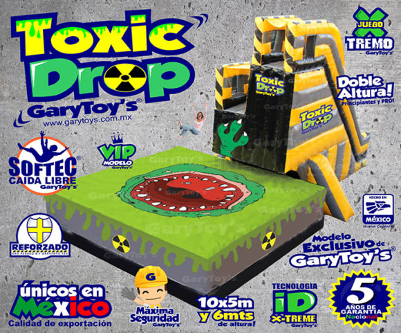 Toxic Drop | Fábrica de Parques Infantiles PREMIUM by GaryToy´s®